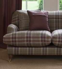 Strath Carron Fabric by Johnstons of Elgin in Shale | Jane Clayton