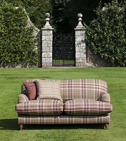Strath Carron Fabric by Johnstons of Elgin in Shale | Jane Clayton