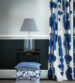 Inkat Fabric by Korla in Ink Blue | Jane Clayton