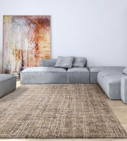Kuza Abstract Rug in Beige by Asiatic | Jane Clayton
