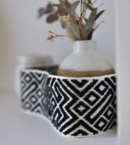 Lima Guipure Braid 65mm Trimmings in Poivre by Houles | Jane Clayton