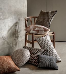 Loki Fabric in Charcoal by Clarke & Clarke | Jane Clayton