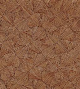 Lombok Wallpaper in Terre De Sienne by Casamance | Jane Clayton