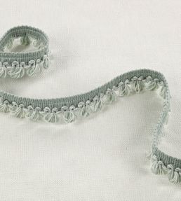 Looped Fringe Trimmings in Seaglass by Villa Nova | Jane Clayton