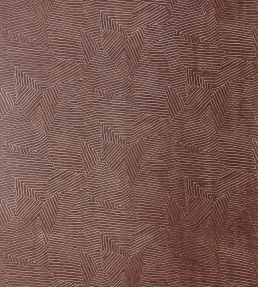 Lore Wallpaper in Terracotta/Dore by Casamance | Jane Clayton