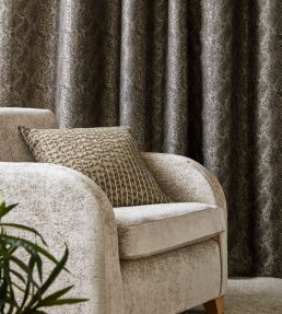 Lynx Fabric in Rust by Kai | Jane Clayton