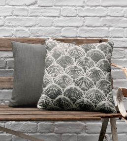 Medina Ready Made Cushions in Graphite by The Pure Edit | Jane Clayton