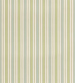 Melbourne Stripe Fabric in Aqua/Green by GP & J Baker | Jane Clayton