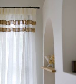 Mexico Guipure Braid 60mm Trimmings in Rose by Houles | Jane Clayton