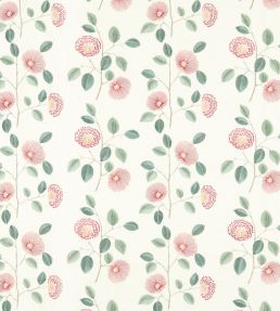 Monique Fabric in Blush/Raspberry by Clarke & Clarke | Jane Clayton