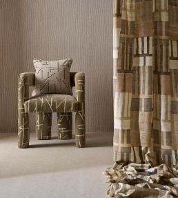 Monolith Fabric in Saphire/Limestone by Harlequin | Jane Clayton