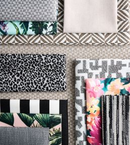 Morro Fabric in Linen by Clarke & Clarke | Jane Clayton