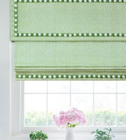 Pom Pom Tape Trimmings in Kelly by Thibaut | Jane Clayton