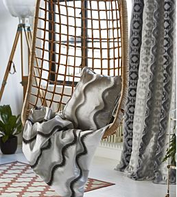 Cherokee Fabric by Prestigious Textiles in Denim | Jane Clayton