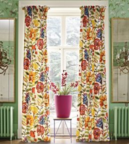 Fandango Fabric by Prestigious Textiles in Passion Fruit | Jane Clayton