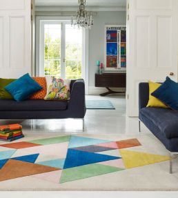 Reef Triangle Rug by Asiatic in Multi | Jane Clayton