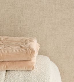 Rustic Plain Wallpaper in Beige/Sand by Eijffinger | Jane Clayton