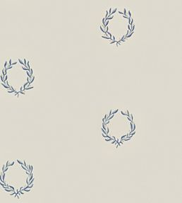 Karl Wallpaper by Sandberg in Blue | Jane Clayton