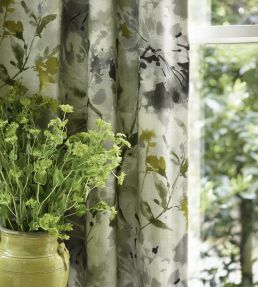 Simi Fabric by Sanderson in Grey Pearl | Jane Clayton