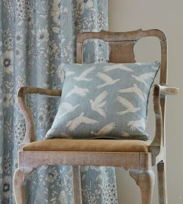 Paper Doves Fabric by Sanderson in Mineral | Jane Clayton