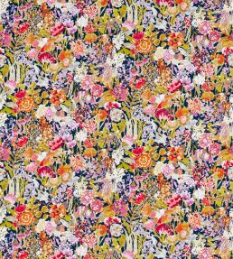 Sanguine Fabric in Pomegranate/Clemantine/Peony/Blueberry by Harlequin ...
