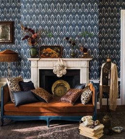 Saskia Fabric in Vintage Rose by Temperley London for Romo | Jane Clayton