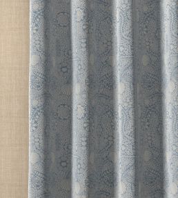 Shell Grotto Fabric in Sky Blue by Fermoie | Jane Clayton