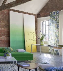 Shoshi Wallpaper mural in Fuchsia by Designers Guild | Jane Clayton