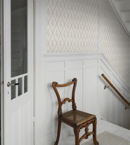 Signe Wallpaper in Brown by Borastapeter | Jane Clayton