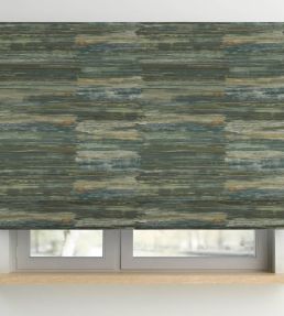 Slate Fabric in Evergreen by Arley House | Jane Clayton