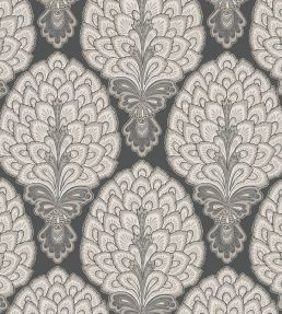 Sultan Wallpaper in Charcoal by Warner House | Jane Clayton