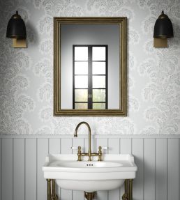 Summerby Wallpaper in Sky by Warner House | Jane Clayton