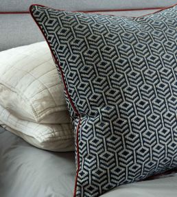 Swiss Velvet Piping Trimmings in Sky by Samuel & Sons | Jane Clayton