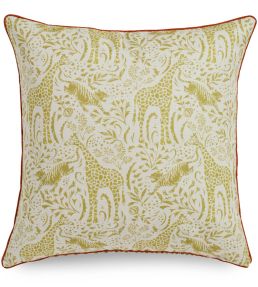 Sylvan Ready Made Cushions in Gold by James Hare | Jane Clayton