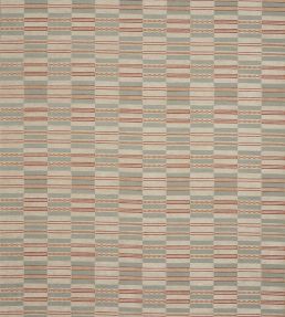 Tarrano Fabric in Red/Sage by Colefax And Fowler | Jane Clayton