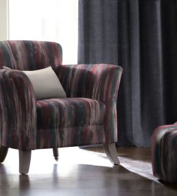 Tivoli Fabric in Damson by Arley House | Jane Clayton