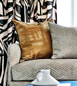 Translate Fabric in Gold by Harlequin | Jane Clayton