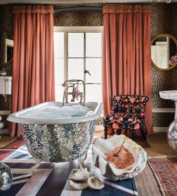 Trellis Fringe Trimmings in Vintage Rose by Temperley London for Romo ...