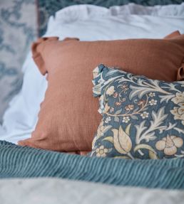 Trent Fabric in Woad Blue by Morris & Co | Jane Clayton