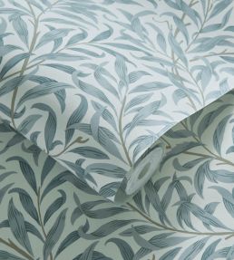 Willow Boughs Wallpaper in Mineral by Clarke & Clarke | Jane Clayton