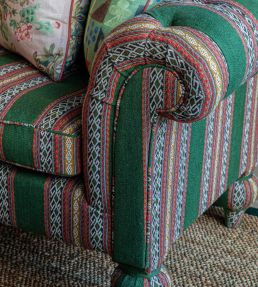 Worlds Apart Fabric in Green by GP & J Baker | Jane Clayton