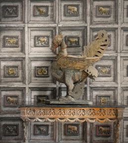 Zodiac Wallpaper in Neutral by Andrew Martin | Jane Clayton