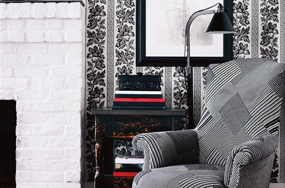 Ralph Lauren Signature Vintage Loft Wallpaper Collection | Jane Clayton